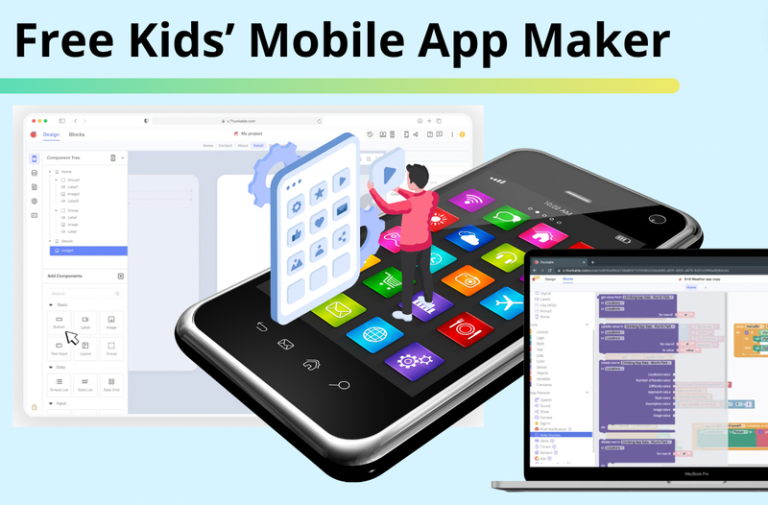Free Kids' App Maker: Advanced Thunkable Tools - Pointyhalo